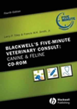 Blackwell's Five-Minute Veterinary Consult: Canine and Feline CD-ROM