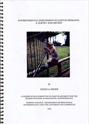 Environmental Enrichment in Captive Primates: A Survey and Review